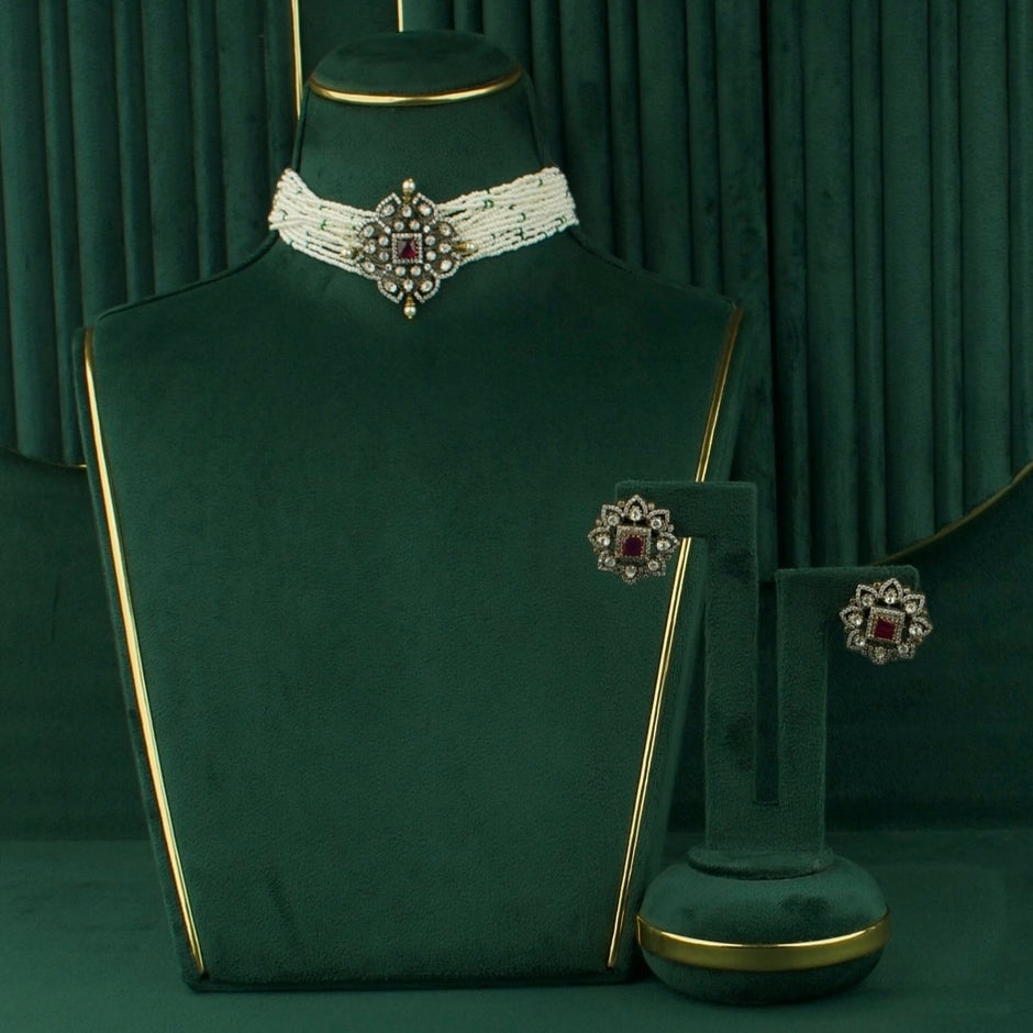 Shop All Kundan And Victorian Choker Collections at DULHAN JEWELS