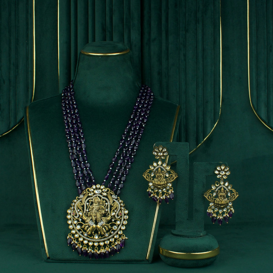 Shop Victorian Beads Necklace Set at DULHAN JEWELS | DULHAN JEWELS