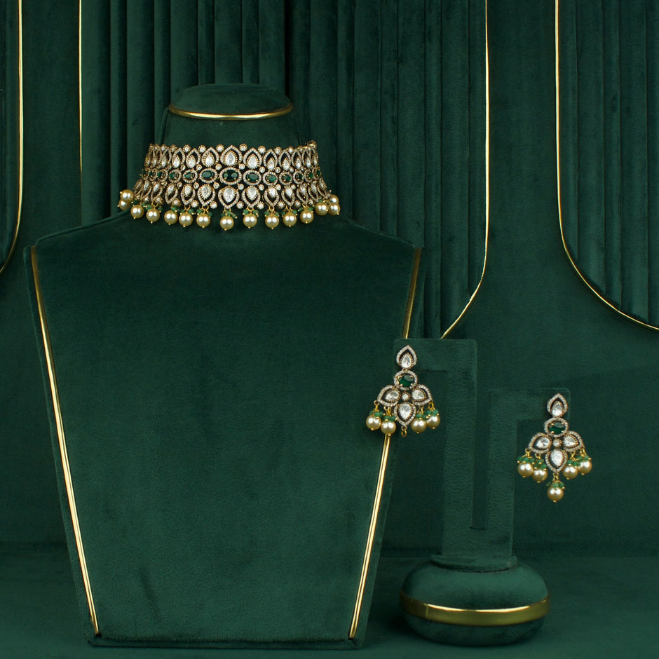 Shop All Kundan And Victorian Choker Collections at DULHAN JEWELS