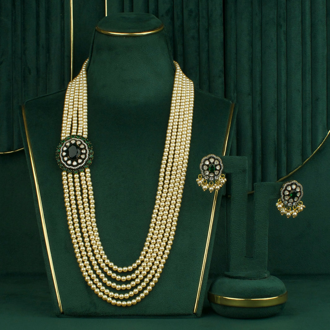 Shop Victorian Beads Necklace Set at DULHAN JEWELS | DULHAN JEWELS